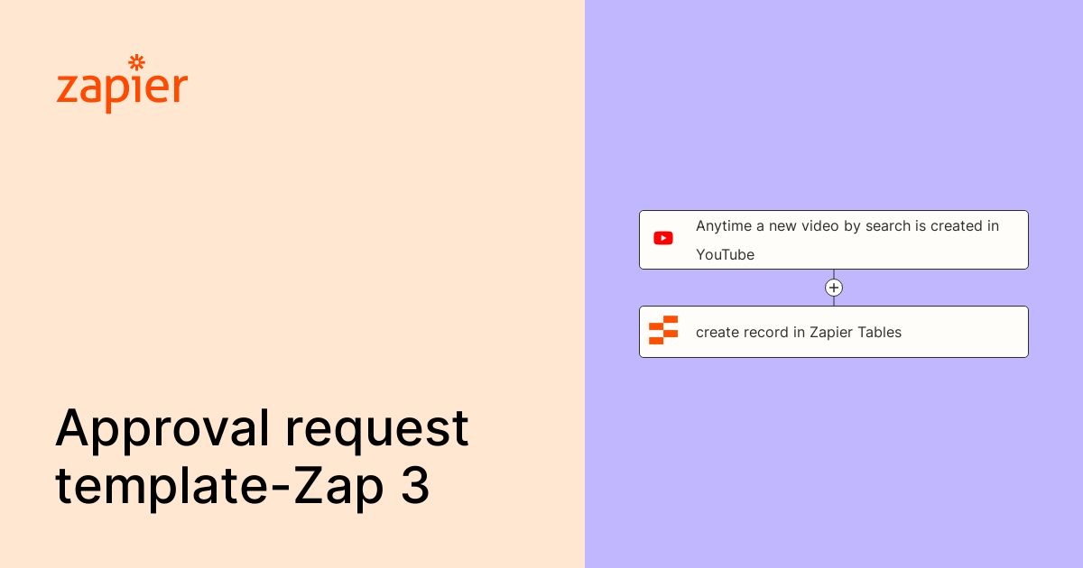 Anytime a new video by search is created in YouTube, create record in Zapier Tables. | Zapier