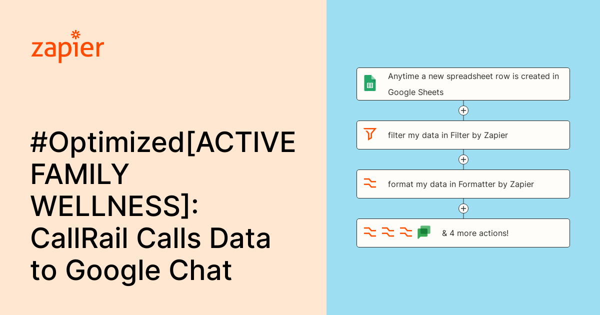 Anytime a new spreadsheet row is created in Google Sheets, filter my data in Filter by Zapier ...