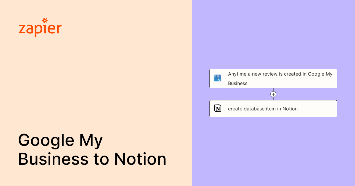 Anytime a new review is created in Google My Business, create database item which are name,stars ...