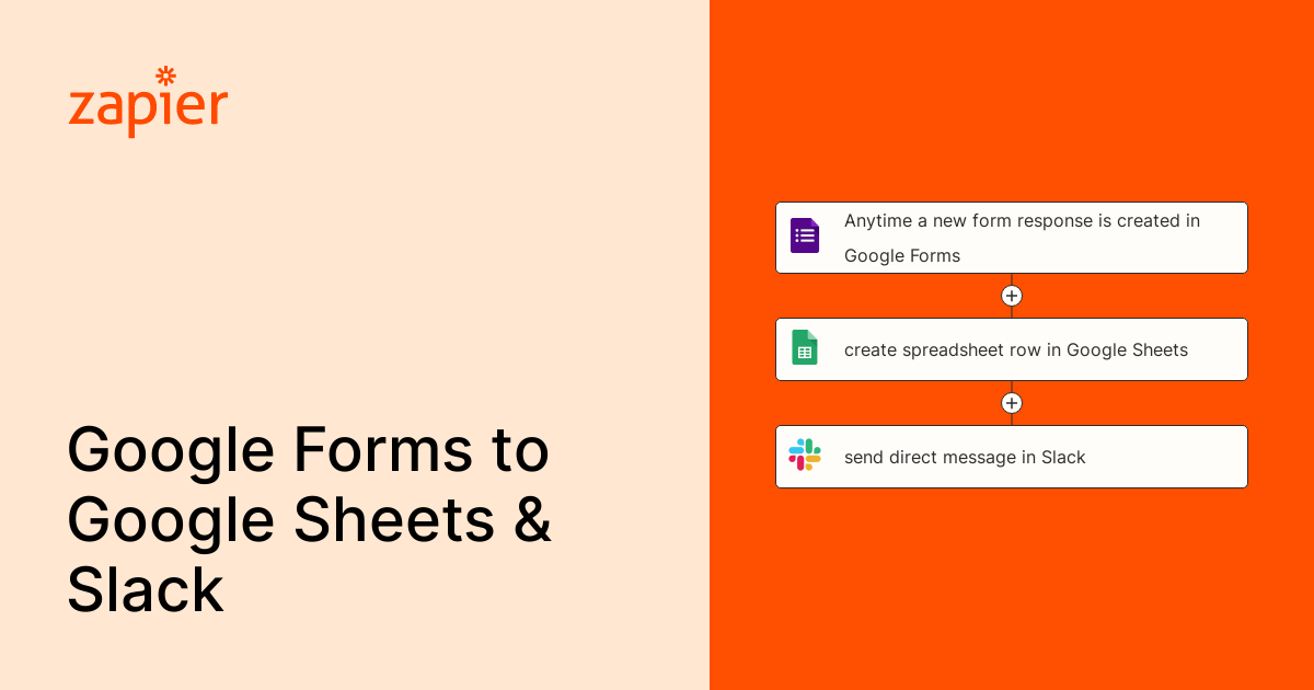 Anytime a new form response is created in Google Forms, create spreadsheet row in Google Sheets ...