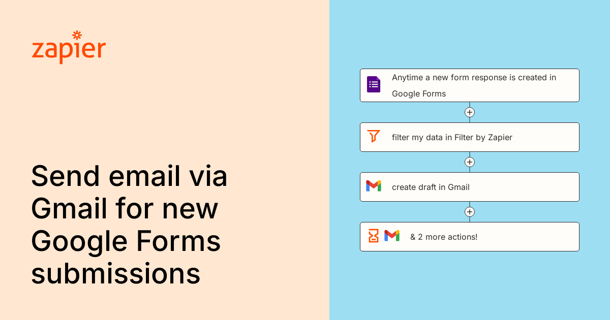 Anytime a new form response is created in Google Forms, filter my data ...