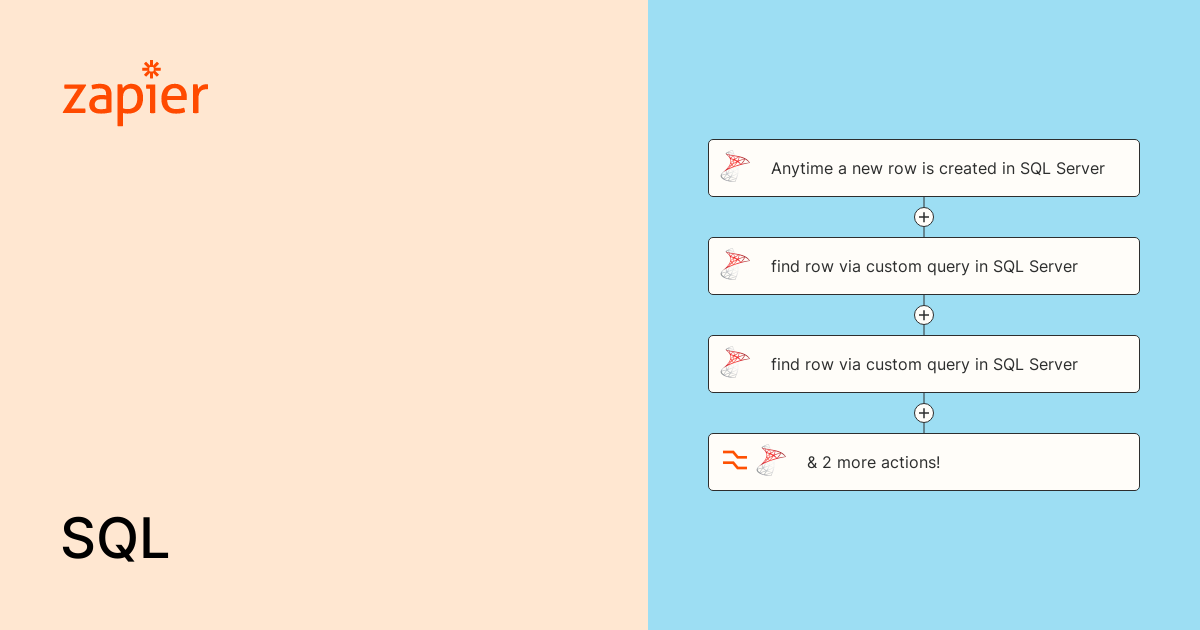 Anytime a new row is created in SQL Server, find row via custom query in SQL Server, find row ...