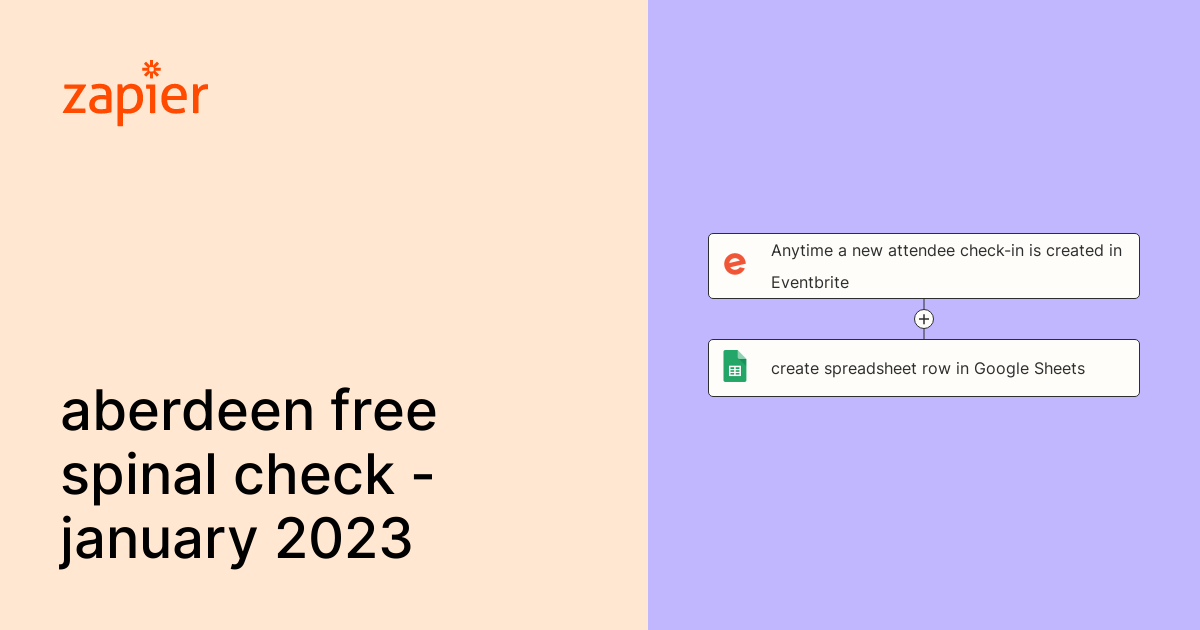Anytime a new attendee check-in is created in Eventbrite, create ...