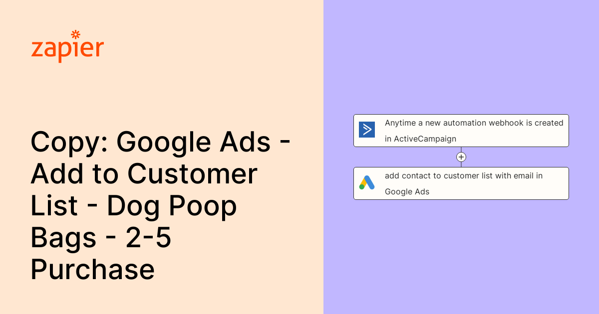 Anytime a new automation webhook is created in ActiveCampaign, add ...