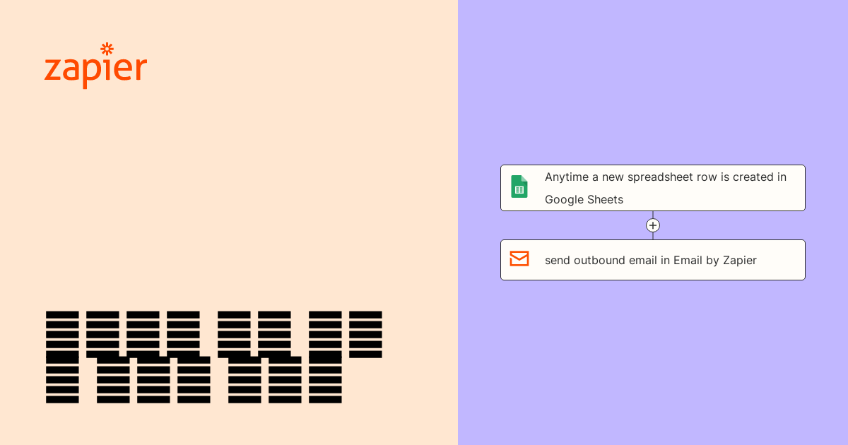 Anytime a new spreadsheet row is created in Google Sheets, send outbound email in Email by ...