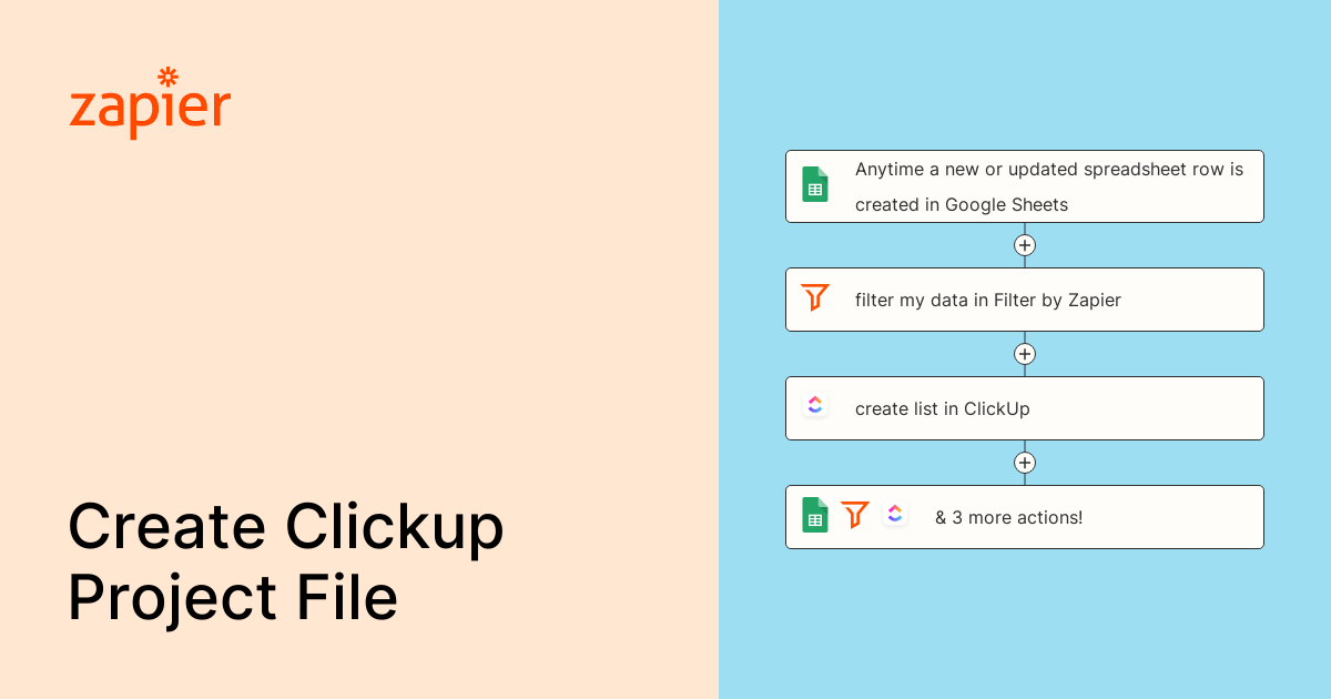Anytime a new or updated spreadsheet row is created in Google Sheets, filter my data in Filter ...