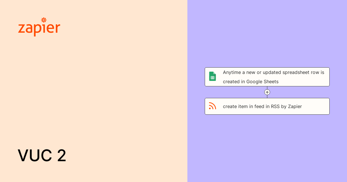 Anytime a new or updated spreadsheet row is created in Google Sheets, create item in feed in RSS ...