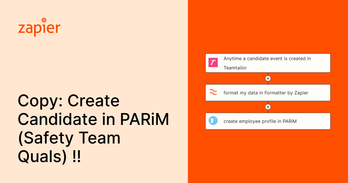Any time a candidate is moved to a specific stage in Teamtailor with ...