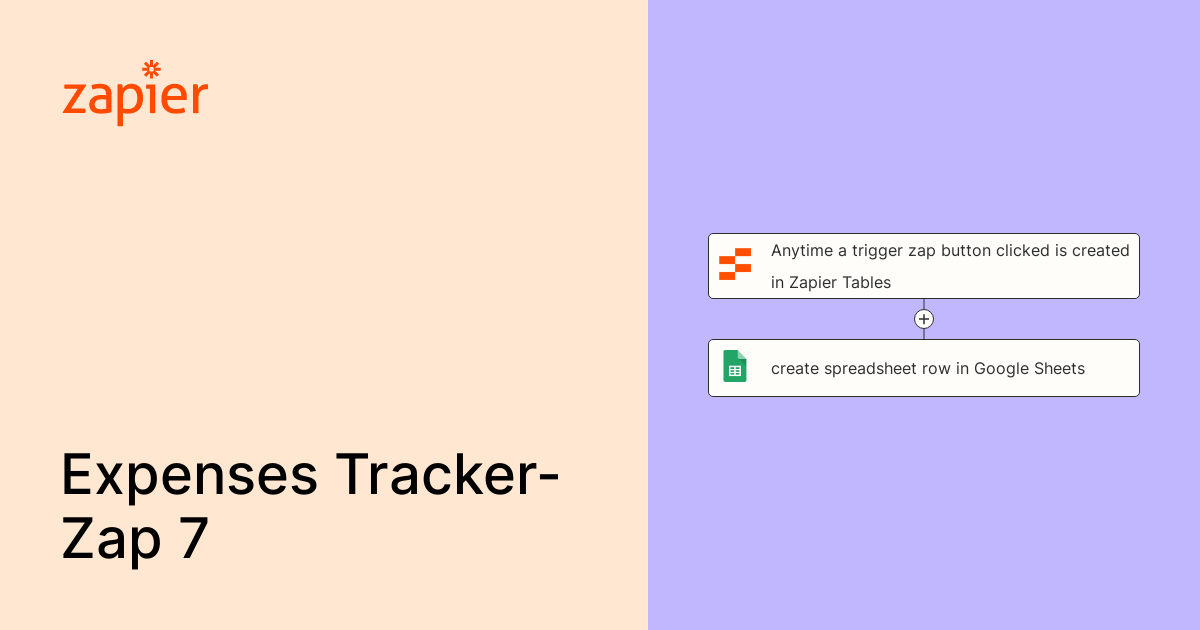 Anytime a trigger zap button clicked is created in Zapier Tables ...