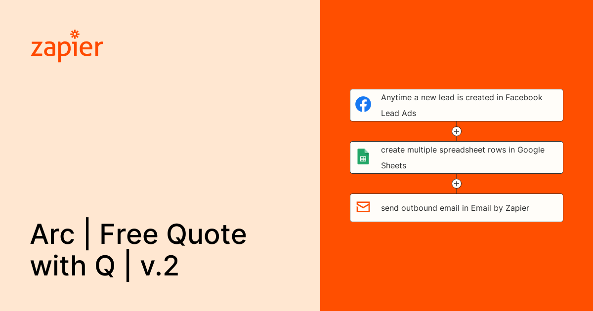 Anytime a new lead is created in Facebook Lead Ads, create multiple spreadsheet rows in Google ...