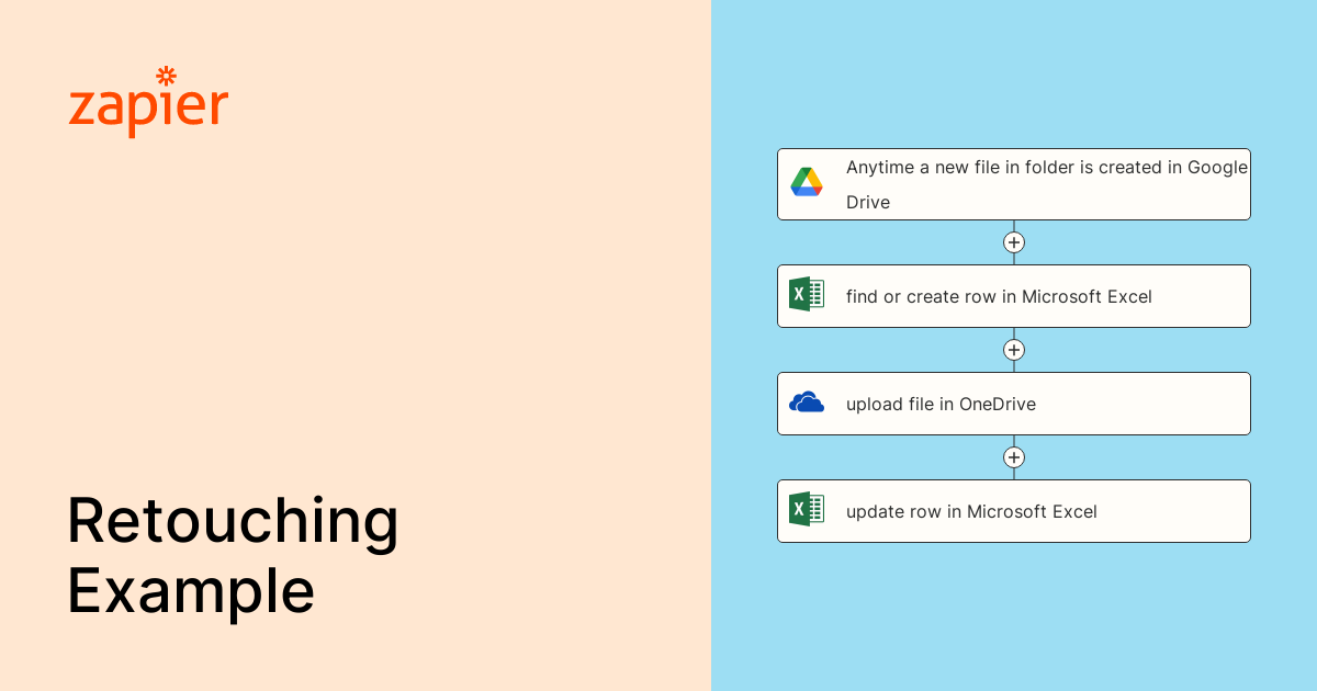 Anytime a new file in folder is created in Google Drive, find or create row in Microsoft Excel ...