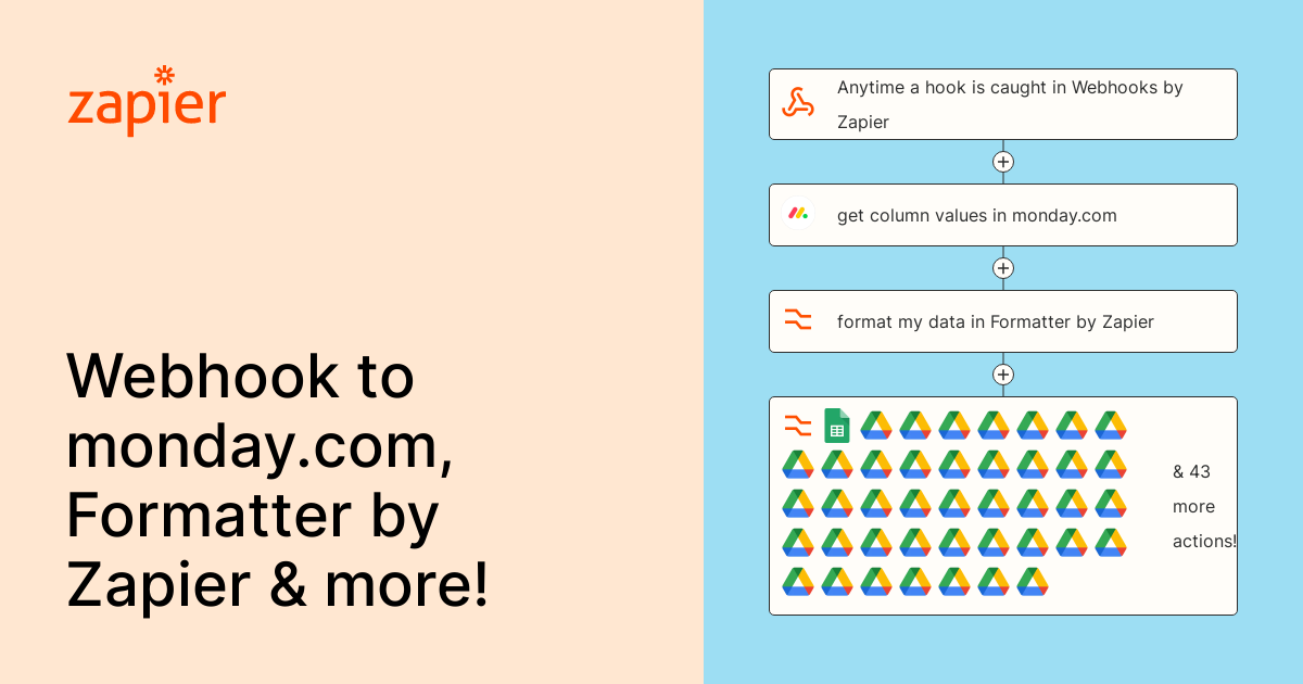 Anytime A Hook Is Caught In Webhooks By Zapier Get Column Values In Format My Data 