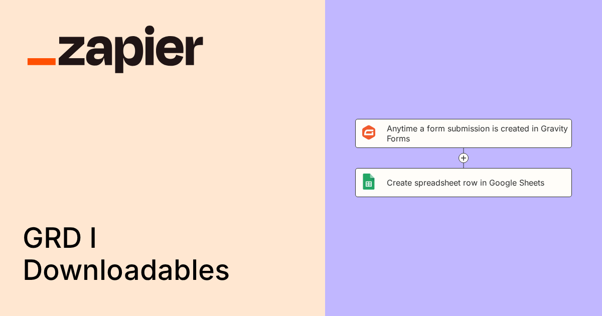 Anytime a form submission is created in Gravity Forms, create spreadsheet row in Google Sheets ...