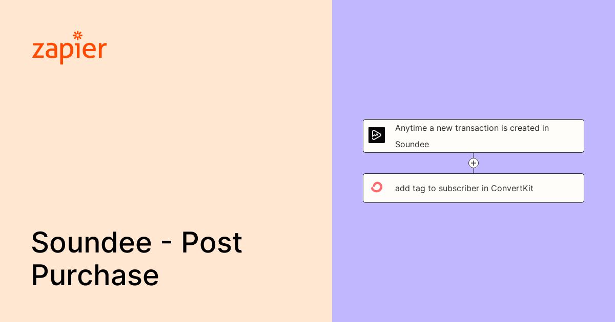 Anytime a new transaction is created in Soundee, add tag to subscriber ...