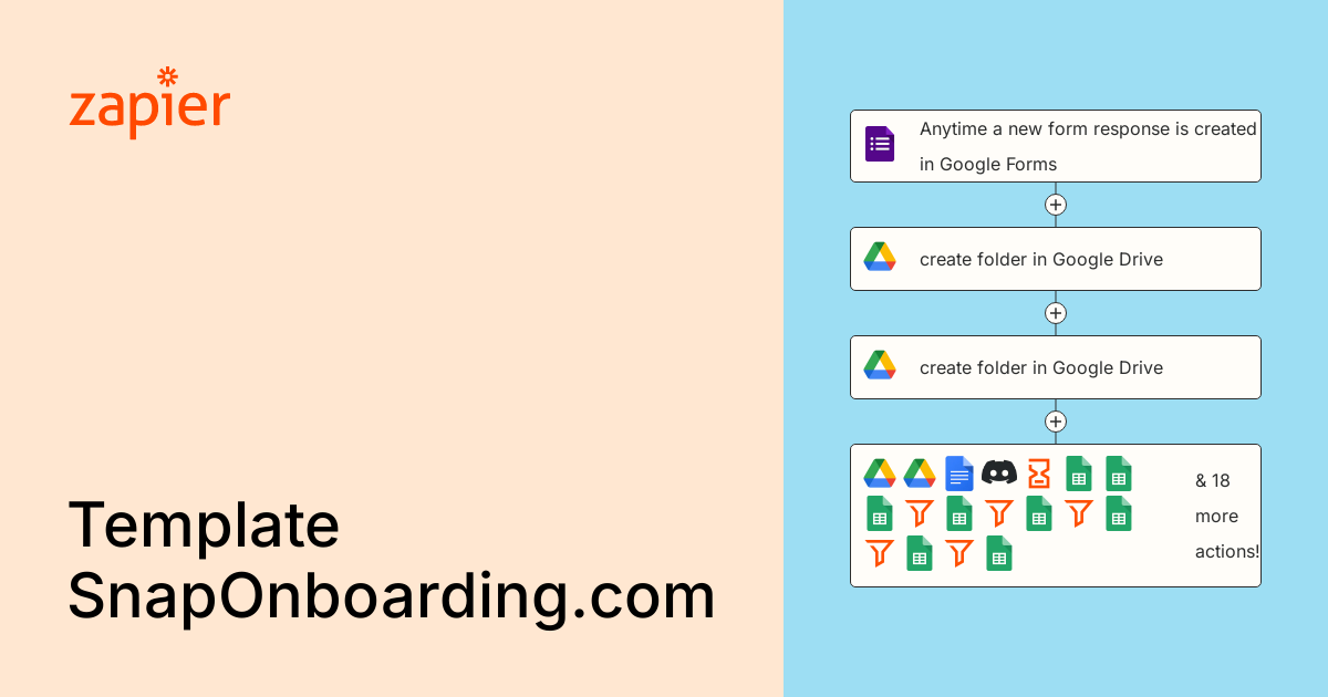 Anytime a new form response is created in Google Forms, create folder in Google Drive, create ...